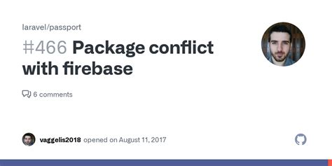 package conflict with firebase · issue 466 · laravel passport · github