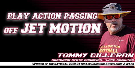Play Action Passing Off Jet Motion By Tommy Gilleran Coachtube