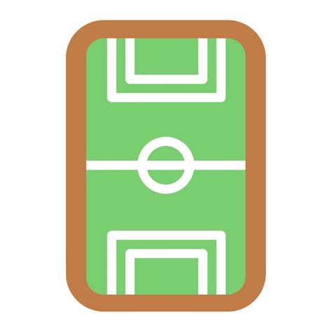 Premium Vector Football Field Vector Illustration