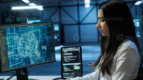 Admin Does Maintenance On Server Hub To Optimize It For Data Processing Requirements Of