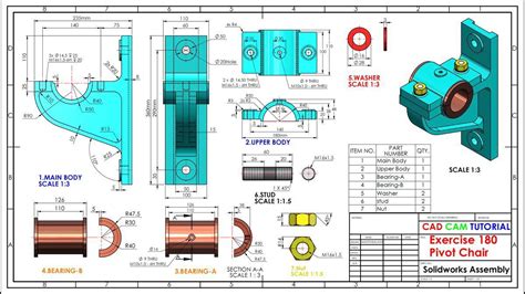 Design Of Feed Check Valve In Solidworks Solidworks Exploded View Artofit