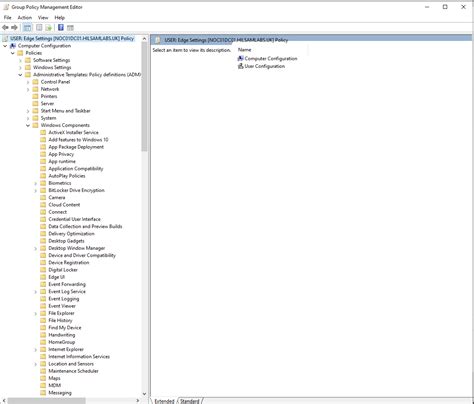 Windows Server 2022 Group Policy Install Latest Edge Administrative Templates Knowledge Addict