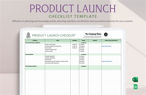 Interactive Checklist In Excel Sheet Free