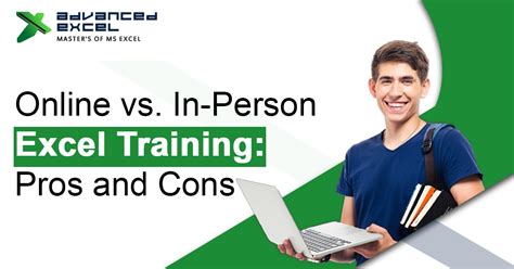 Online Vs In Person Excel Training Pros And Cons Advanced Excel