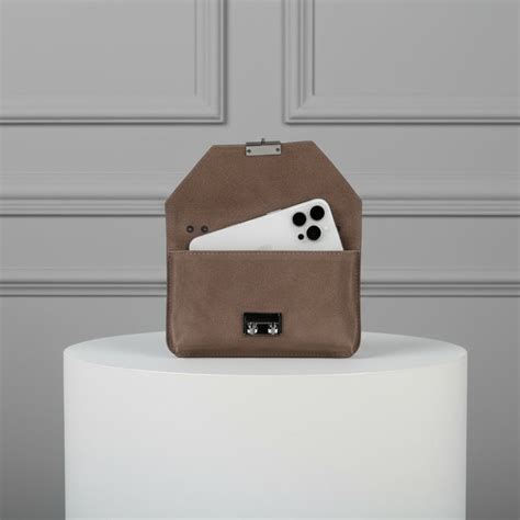 Johnathan Suede Crossbody Bag Dark Chocolate Marco Tripoli London