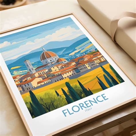 Florence Print Italy Minimalist Wall Art