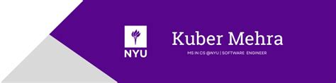 Kuber Mehra Software Engineer Former Swe At Lsl Nyu Ms In Cs