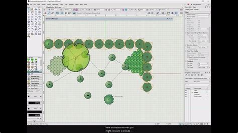 8 1d Reusing Plant Lists In Other Files Vectorworks 2023 Youtube