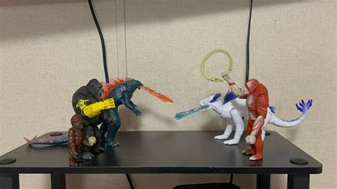Godzilla Kong And Suko Vs Skar King And Shimo 3 By Godzilla200004444 On