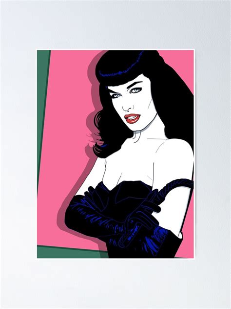 Bettie Page Pin Up Queen Poster For Sale By Imarilynmonroe Redbubble