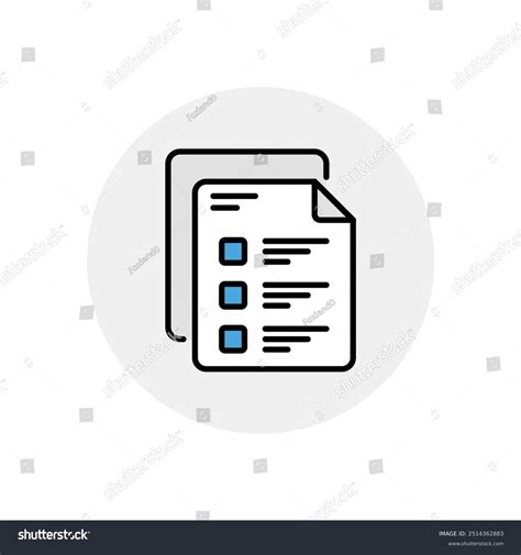 Assignments Icon Vector Stock Illustration Stock Vector Royalty Free 2514362883 Shutterstock
