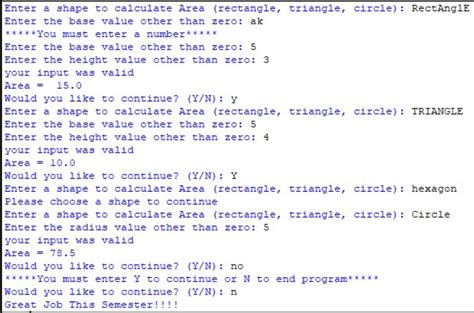 Solved Write Code That Allows The User To Choose To Find The