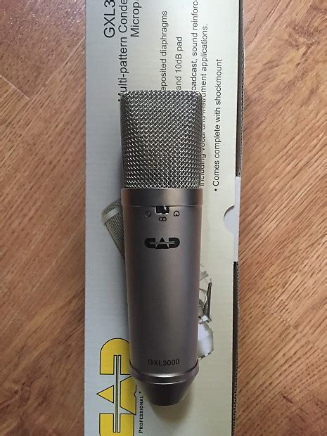 Cad Gxl3000 U87 Mod Multipattern Condenser Microphone Reverb