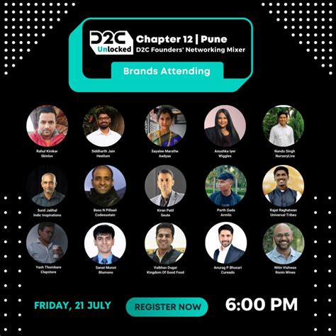 D2c Simplified On Linkedin Event Pune Networking D2cindia