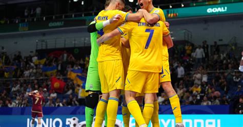 Україна у результативному матчі обіграла Венесуелу та пробилася до півфіналу ЧС 2024 з футзалу