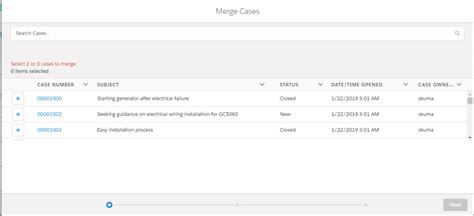 Case Merge Button In Salesforce Lightning Salesforce Diaries