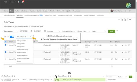 Can I Update Multiple Time Entries At Once Is There A Bulk Editor Intervals Help Documentation