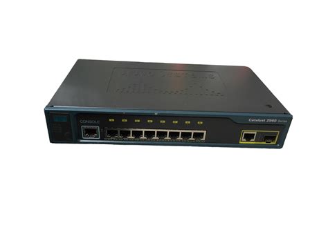 Cisco Console Catalyst 2960 Series Switch Ws C2960 8tc L 8 Rj45
