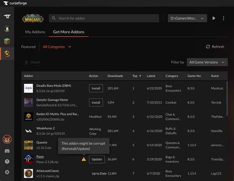 Curseforge Troubleshooting Curseforge Support