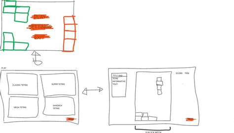 Tetris UI Sketch Figma
