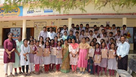 Hyderabad Outreach Program At Zphs Rudraram Spreading The Joy Of