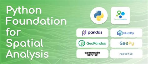Spatial Thoughts On Linkedin Python Foundation For Spatial Analysis