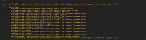 Please Upgrade React Native Swipeout To The Latest Version Which Fixes The Viewproptypes Error