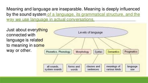 Linguistics Semantics Syntax Presentation1