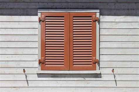 Premium Photo Closed Window Of Building