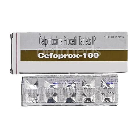 Cefoprox 100mg Tablet 10s Buy Medicines Online At Best Price From