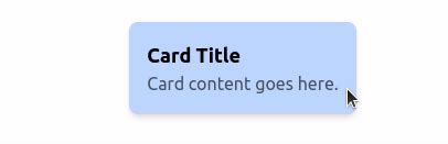 Card Hover Effects In Tailwind CSS