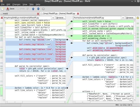 Meld 3141 Open Source Diff And Merge App Can Now Open Binary Files