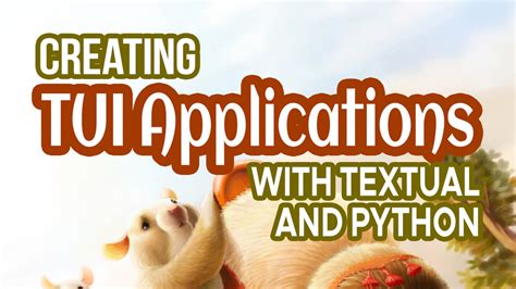 Creating Tui Applications With Textual And Python By Mike Driscoll