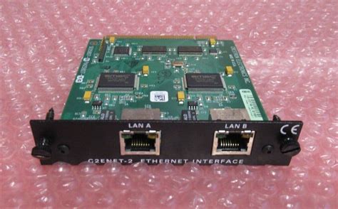 Crestron C2enet 2 2 Port 2 Series Lan Ethernet Card For Z Bus Expansion Slot