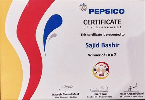 sajid bashir on linkedin tieraward ips pepsico pepsicolife lays