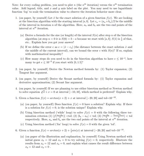 Solved Note For Every Coding Problem You Need To Plot N Chegg