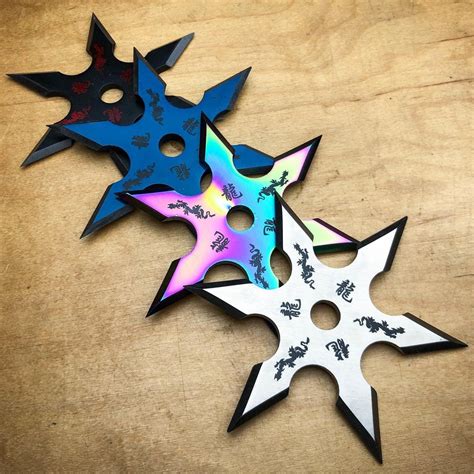 Ninja Throwing Shuriken Different Types Of Throwing Ninja Starts