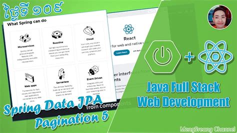 Java Full Stack Web Development Spring Data Jpa Pagination 5 Day 109
