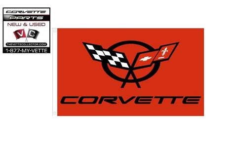 Logo C5 Corvette Mens Chevy Corvette T Shirt C5 Series Logo Black Crew