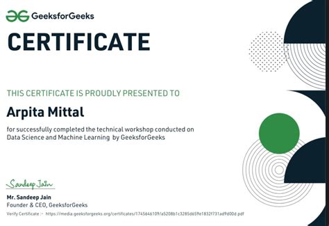 Datascience Machinelearning Geeksforgeeks Learningjourney Ai