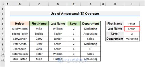 How To Use Excel Vlookup With Multiple Criteria In Column And Row 6 Methods