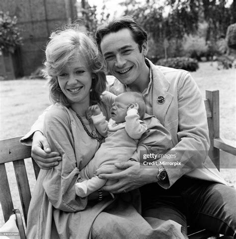 Actress Hayley Mills And Actor Leigh Lawson Proudly Show Off Their