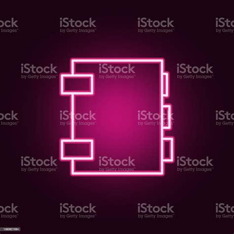 노트북 아이콘입니다 네온 스타일 아이콘에서 웹의 요소입니다 정보 그래픽 모바일 응용 프로그램 웹 디자인 웹 사이트에 대 한