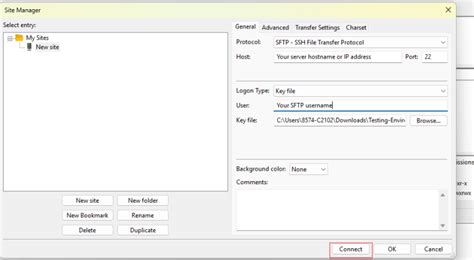 Connect Via Sftp Using Ssh Key Authentication With Filezilla Ipserverone