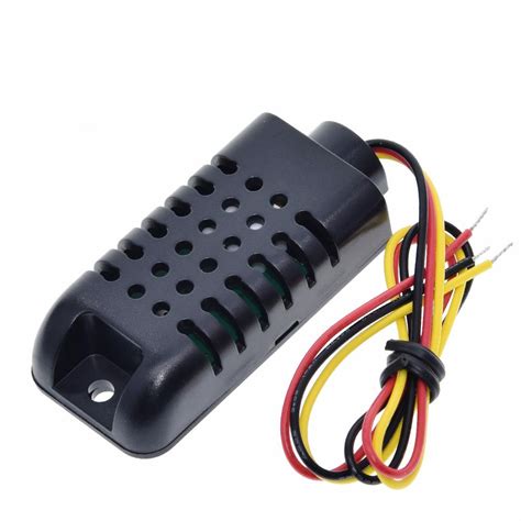 dht21 100 new digital output relative humidity and temperature sensor module connect with single