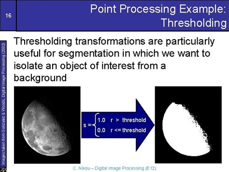 Digital Image Processing Intensity Transformations Point Processing Dhaka