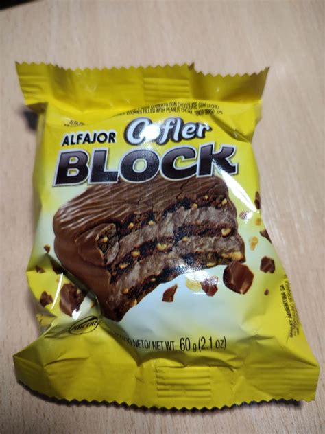 ALFAJOR COFLER BLOCK 60G – Atención 24hs