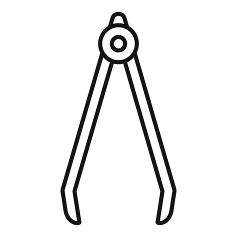 Premium Vector Compass Drawing Circle For Engineering Or Architecture Project