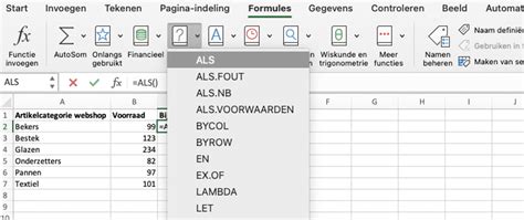 Als Functie Excel Ontdek Deze Handige Formule It Training Groep