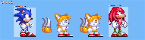 10x V2 I Made My Own Sprite Of Sonic 3 Style Tails By Abbysek On Deviantart